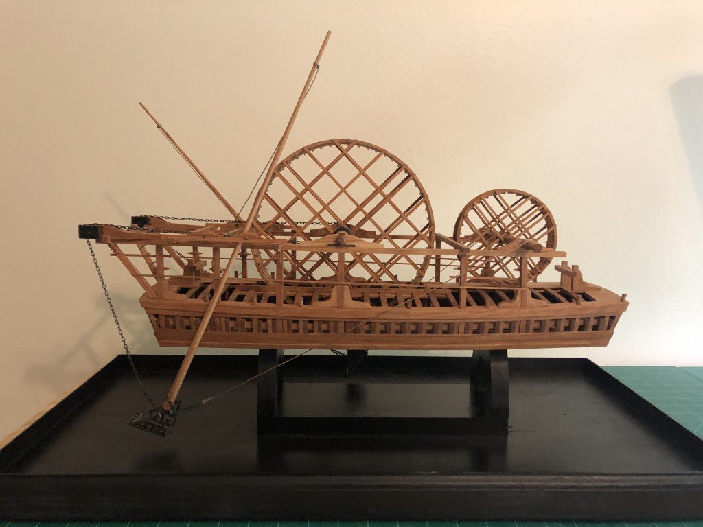 Dredger Completed – Davis Historic Ship Models